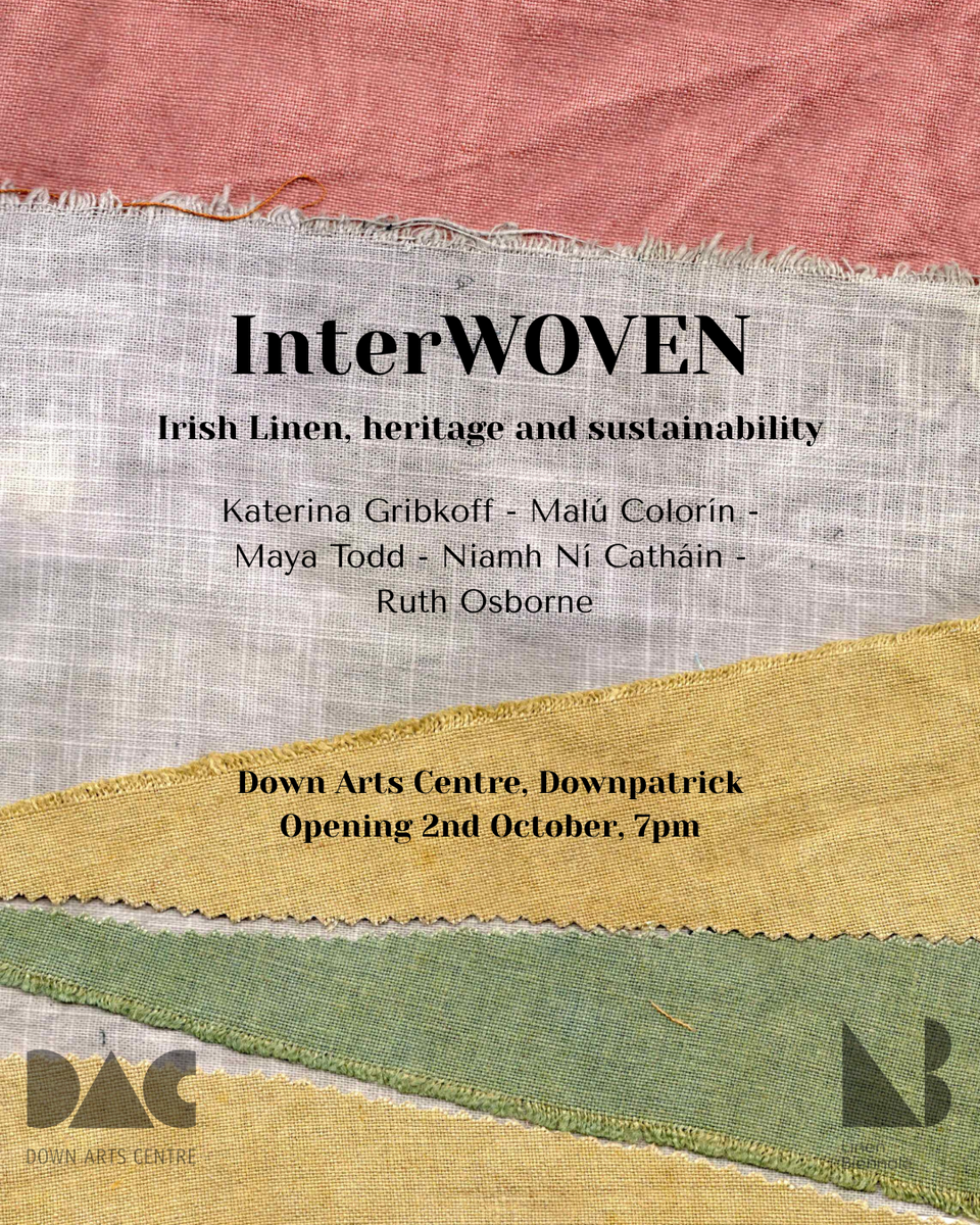 New Exhibition 'InterWOVEN' as part of the 2025 Linen Biennale – Ruth ...