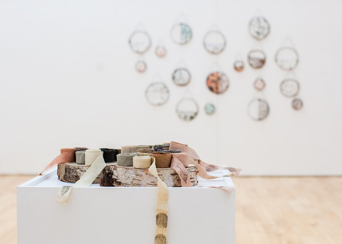 New Process- Exploring Natural Dyeing with Tree Bark – Ruth Osborne Art