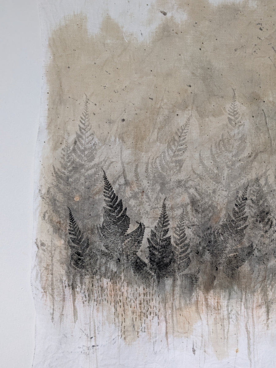 Field Layer Original Artwork on Irish Linen – Ruth Osborne Art