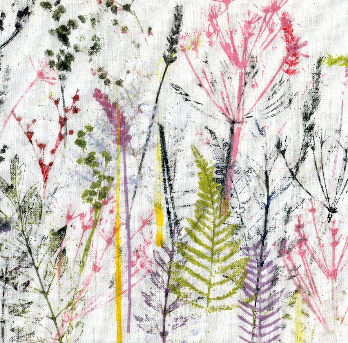 Vibrant Garden Art Greetings Card – Ruth Osborne Art